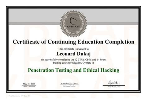 Elearning Certificate Pdf