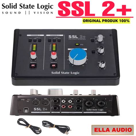Jual Solid State Logic SSL 2 USB Audio Interface Jakarta Pusat ELLA AUDIO Tokopedia