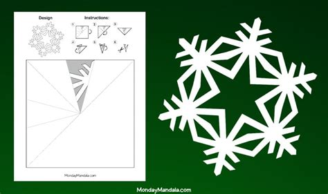 Free Paper Snowflake Patterns Printable Pattern And Stencils
