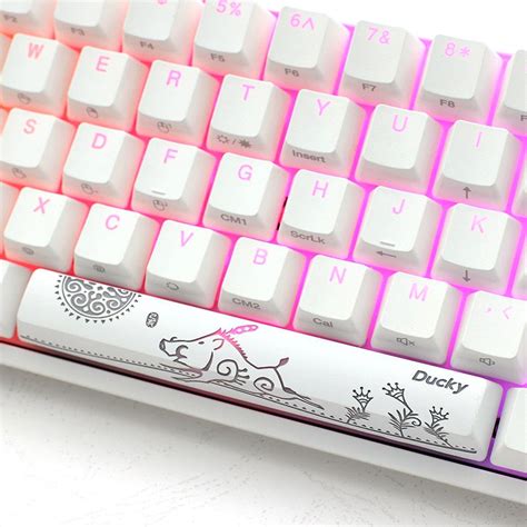 Ducky One 2 Mini White RGB Mechanical Keyboard Cherry MX Black DKON1861ST AUSPDWWT1 Mwave