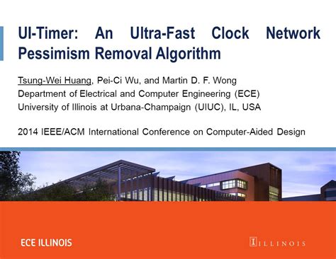 Ui Timer An Ultra Fast Clock Network Pessimism Removal Algorithm Ppt