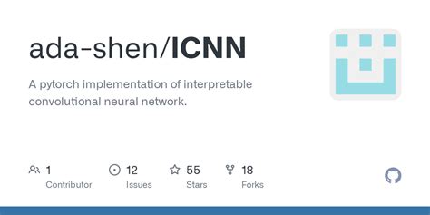github ada shen icnn a pytorch implementation of interpretable