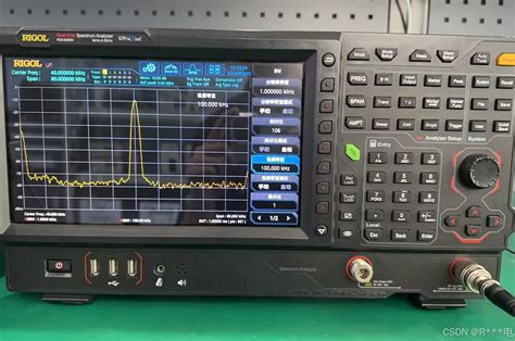 如何正确使用频谱分析仪？频谱仪使用教程 Csdn博客