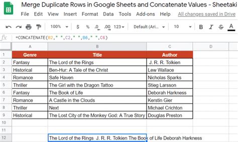 Ways To Merge Duplicate Rows In Google Sheets Step By Step