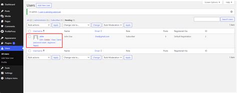 How To Approve New Wordpress Users After Registration