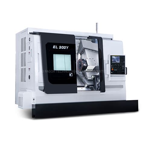 El200y Cnc Lathe Machine With C Axis Fanuc System High Quality Goodway Lathe Machine Cnc Lathe