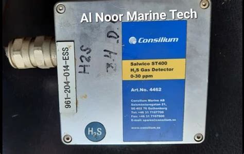 Consilium Salwico St400 H2s Gas Detector 0 30 Ppm At Best Price In