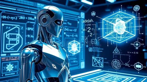 Cybernetic Innovation The Future Of Ai And Machine Learning Stock Illustration Illustration