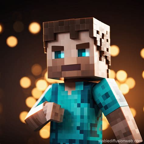 Minecraft Steve Prompts Stable Diffusion Online
