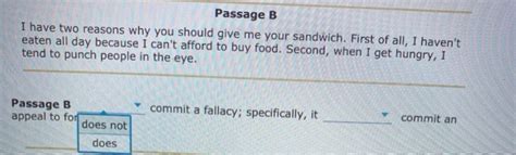 solved consider each of the following argumentative passages