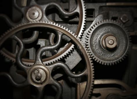 Cogs In A Machine Stock Photo Image Of Engine Background 6606002