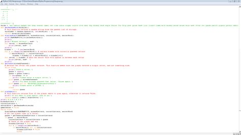 Python Hangman Game