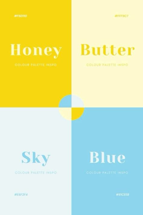 Canva Color Palette Codes Yellow
