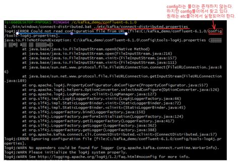 Error Error Could Not Read Configuration File From Urlkafka Connect