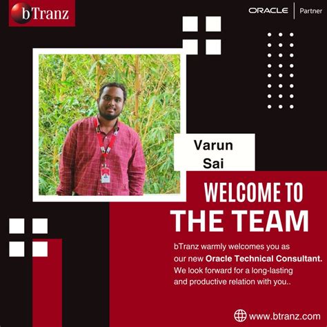 Btranz On Linkedin Welcometobtranz Btranz Newemployee