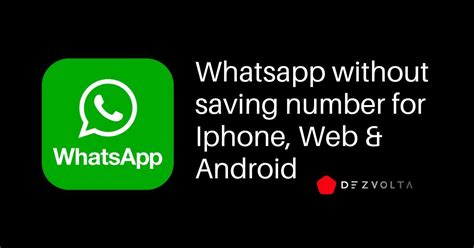Whatsapp Without Saving Number Dezvolta®