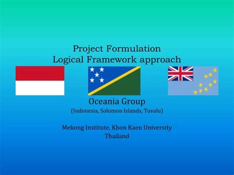PPT Project Formulation Logical Framework Approach PowerPoint Presentation ID