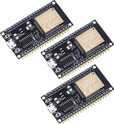 azdelivery 3 x esp32s nodemcu module wlan wifi dev kit c development