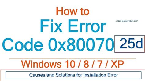 Conquer 0x8007025d 5 Proven Strategies For Flawless Updates