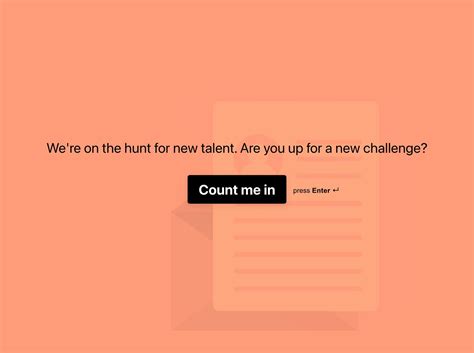 Generic Job Application Form Typeform Template