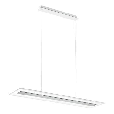 Antille Led Hanging Light Rectangular Chrome Uk