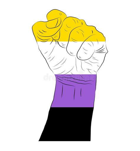 Non Binary Pride Community Flag Lgbt Symbol Sexual Minorities