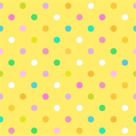 Premium Vector Polka Dot Pattern Seamless Texture
