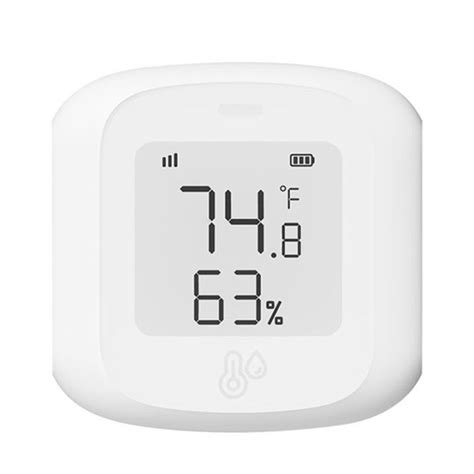 Tuya Smart Zigbee Lcd Temperature And Humidity Sensor Smart Temperature And Humidity Sensor
