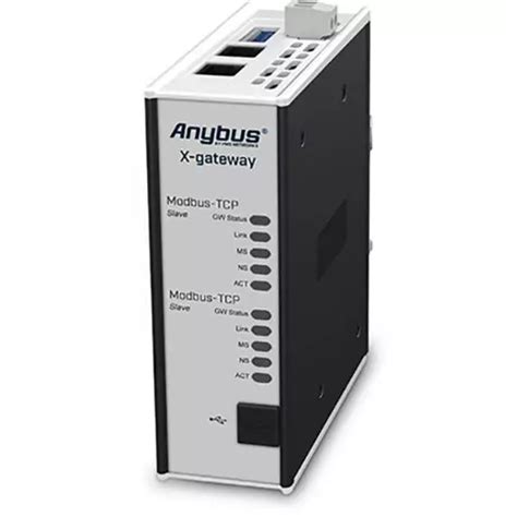 Anybus Ab7633 Modbus Tcp Slavemodbus Tcp Slave Gateway 24 Vdc 1 Pz