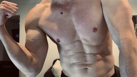 Devon Flexing His Muscles Up Close Homoabnormative