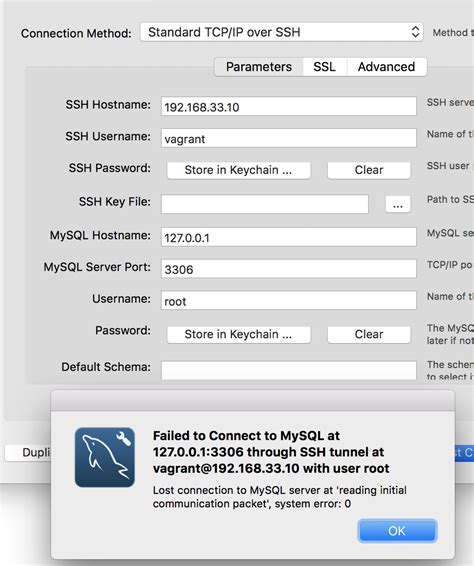 failed to connect to mysql at 127 0 0 1 3306 with user root · issue
