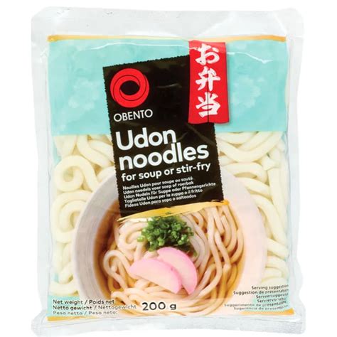 Obento Udon Nudeln Für Suppe Oder Wokgerichte 200gr