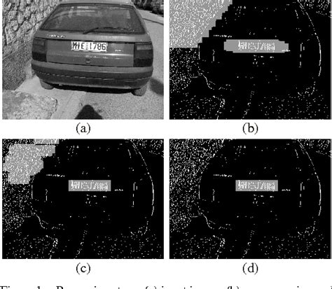 Figure 1 From Fast License Plate Detection Based On Edge Density And Integral Edge Image