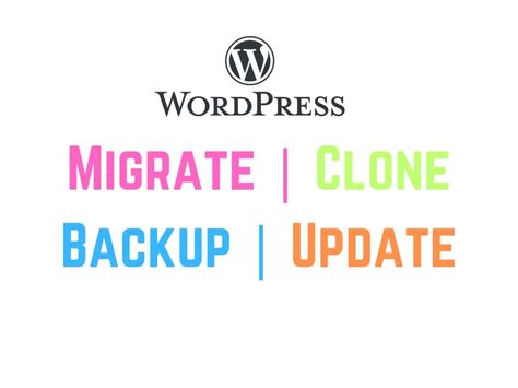backup cloning and migration services for your website upwork