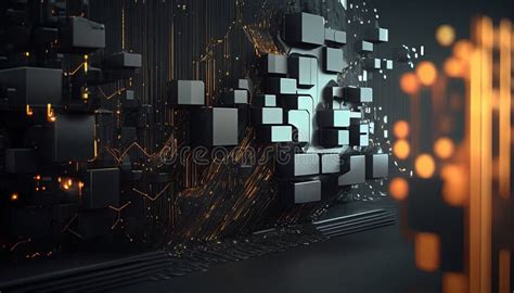 It Coding Background Abstract Technology Generative Ai Illustration