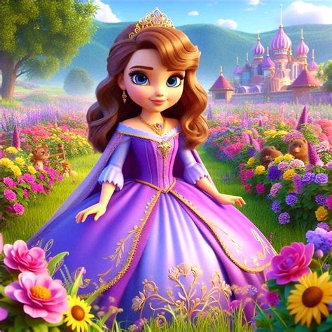 Pin By Sianinha Mara On Gráficos Fofos In 2025 Sofia The First Characters Disney Princess