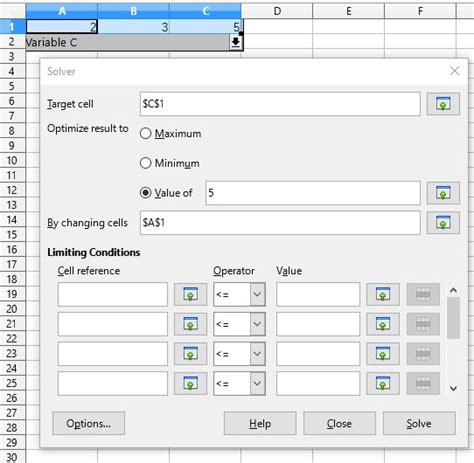 libreoffice calc enter value in cell which already contains formula