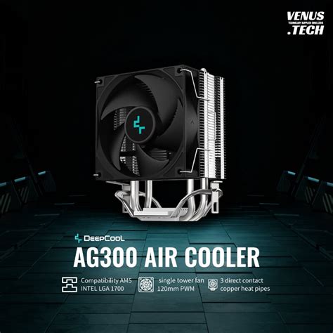 Deepcool AK500 ZERO DARK AIR CPU Cooler Venus Tech Store