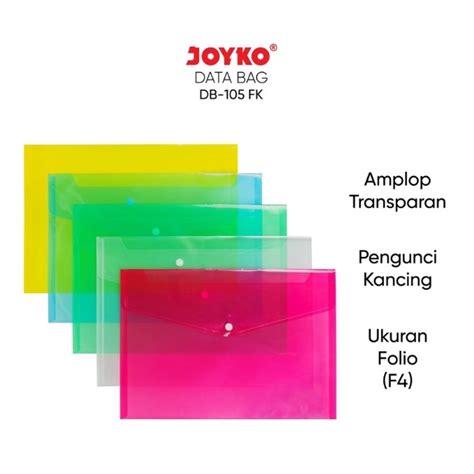 Jual Joyko Map Kancing F4 Data Bag Joyko Db 105 Fk Folio F4 Shopee Indonesia