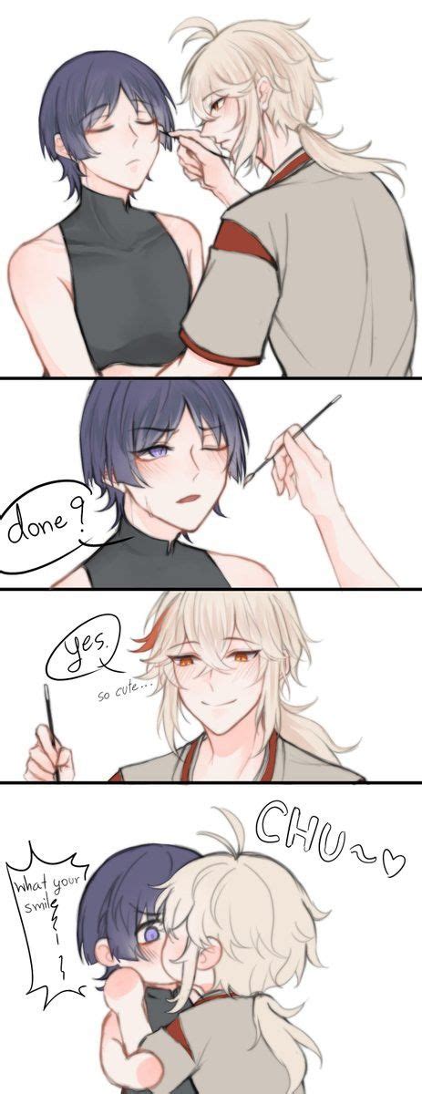 kazuscara Милые рисунки Акварельное лицо Портретные зарисовки