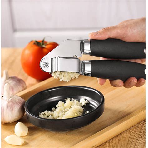 Valseel Kitchen Gadgets Garlic Press Garlic Press Stainless Steel