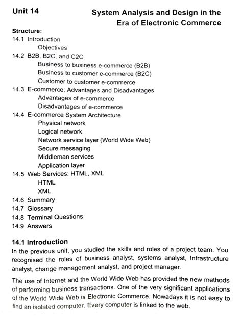 System Analysis And Design System Analysis And Design In The Era Of Electronic Commerce Studocu
