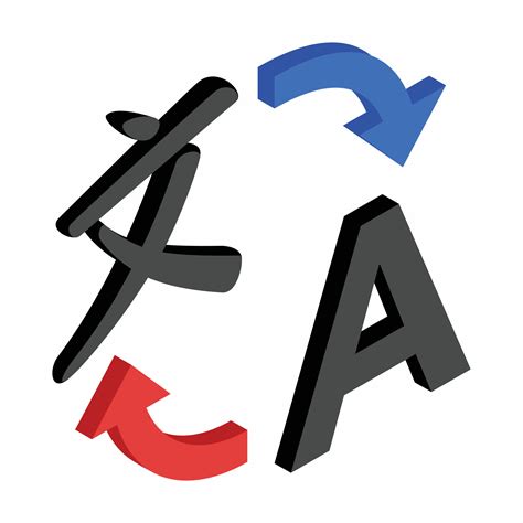 translating concept icon isometric 3d style 14166482 vector art at