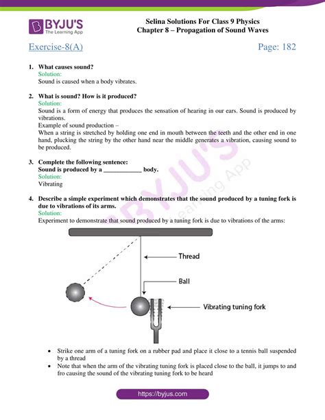 Selina Solutions Class 9 Concise Physics Chapter 8 Propogation Of Sound