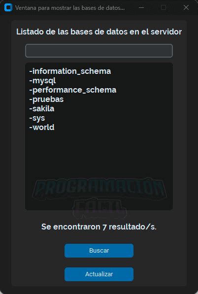 Cómo Crear Una Interfaz Gráfica En Python Para Visualizar Bases De