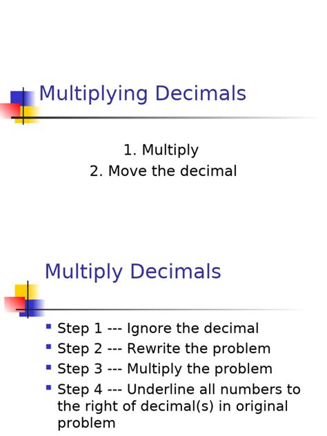Multiplying Decimals Simple Steps Day 2 Pdf