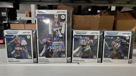 Joytoy Warhammer 40k Ultramarines Honour Guard And Infinity Corvus