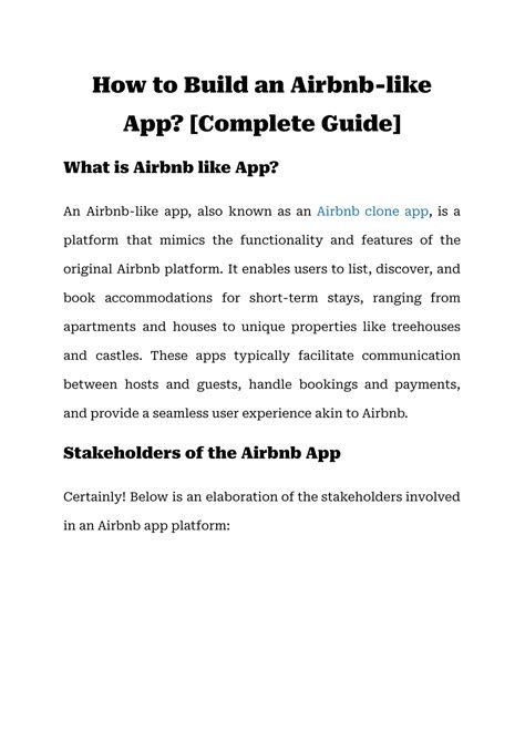 Ppt How To Build An Airbnb Like App Complete Guide Powerpoint