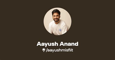 Aayush Anand Instagram Linktree