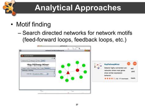 Cytoscape Network Visualization And Analysis Pptx